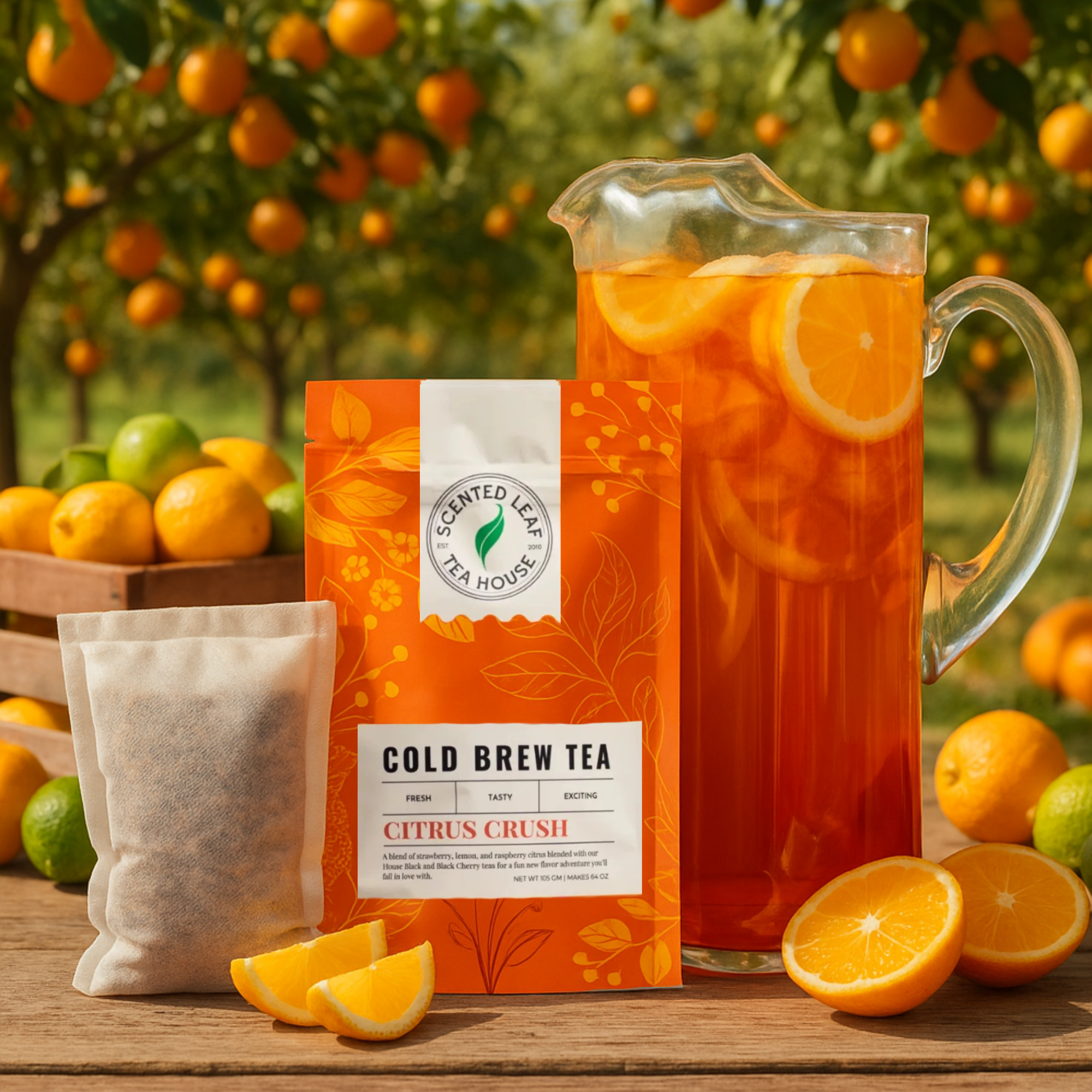 Citrus Crush - Cold Brew Pack – Scented Leaf Tea House